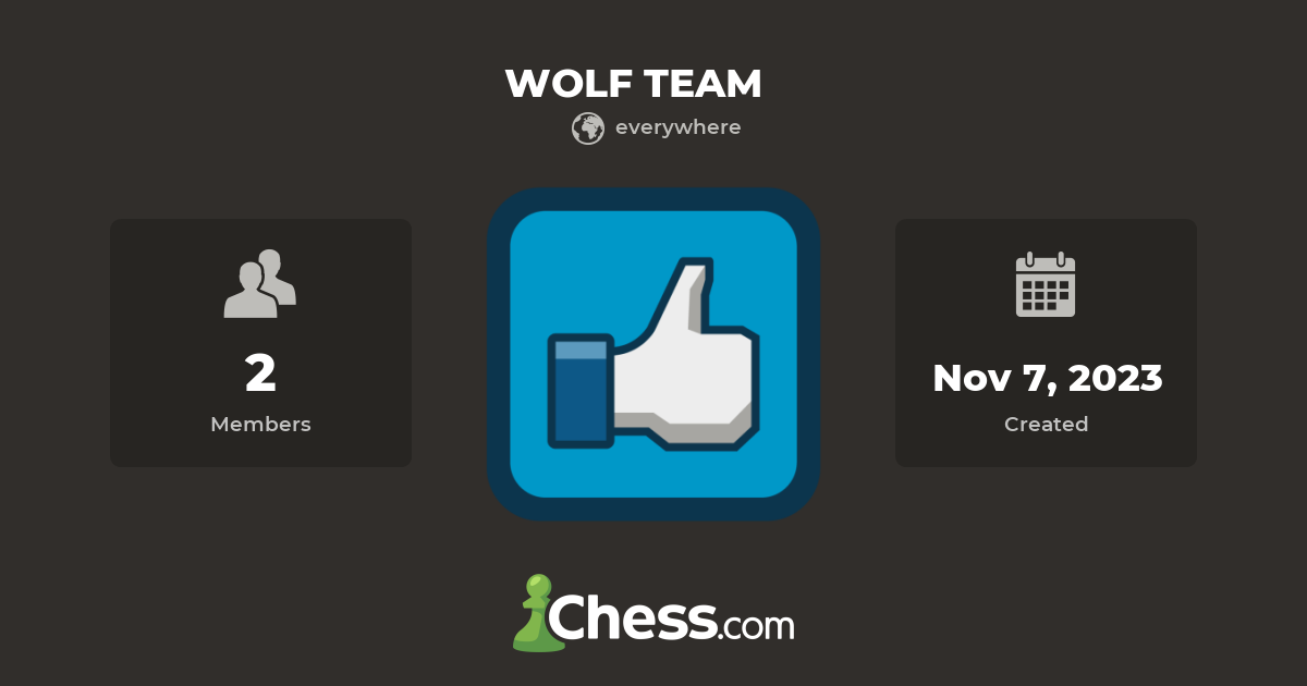 WOLF TEAM - Chess Club - Chess.com