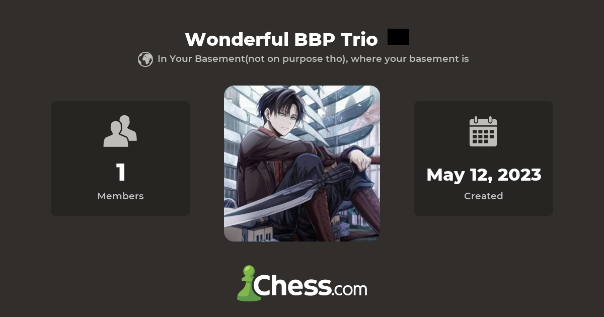 Wonderful BBP Trio - Chess Club - Chess.com