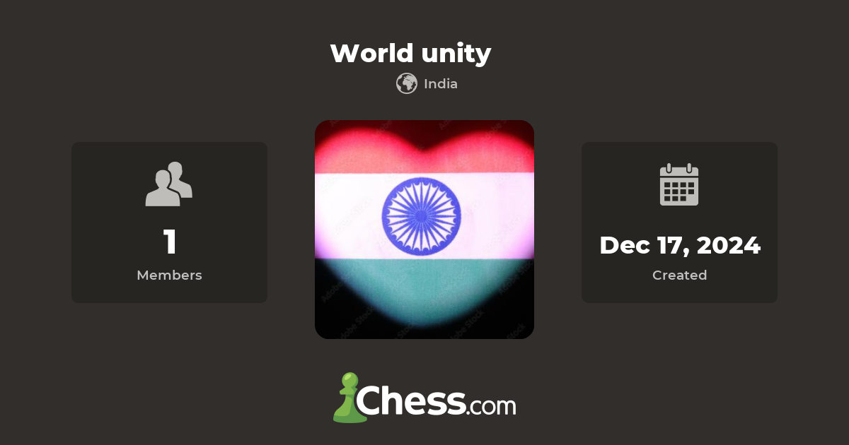 World unity - Chess Club - Chess.com