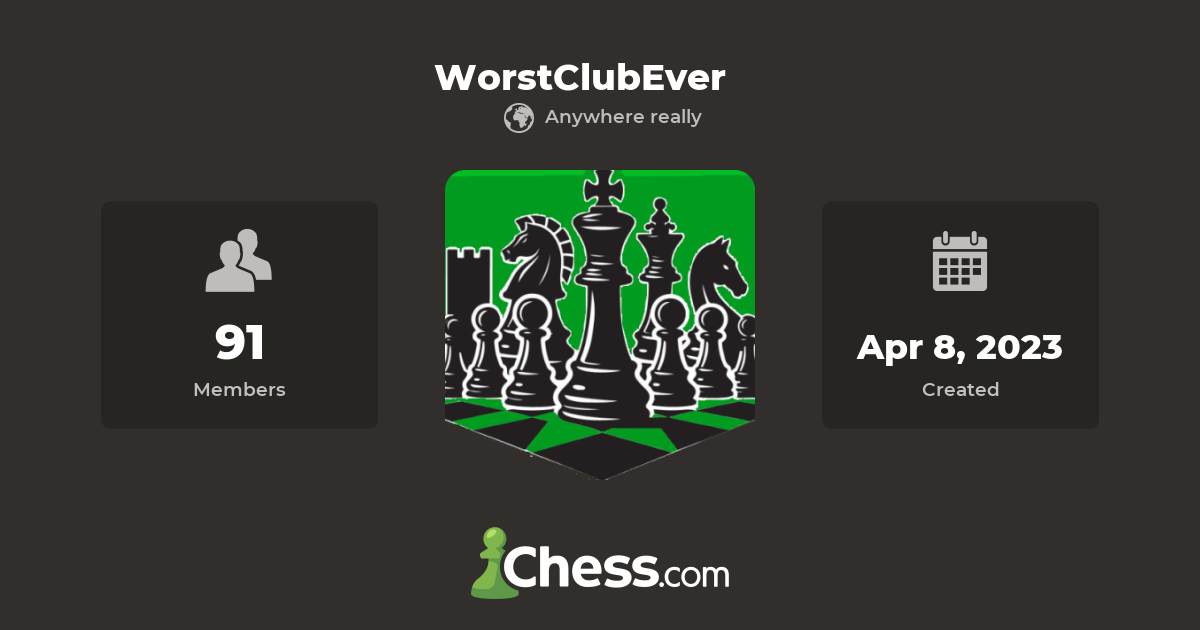 WorstClubEver - Chess Club - Chess.com