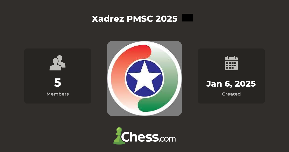Xadrez PMSC 2025 - Chess Club - Chess.com
