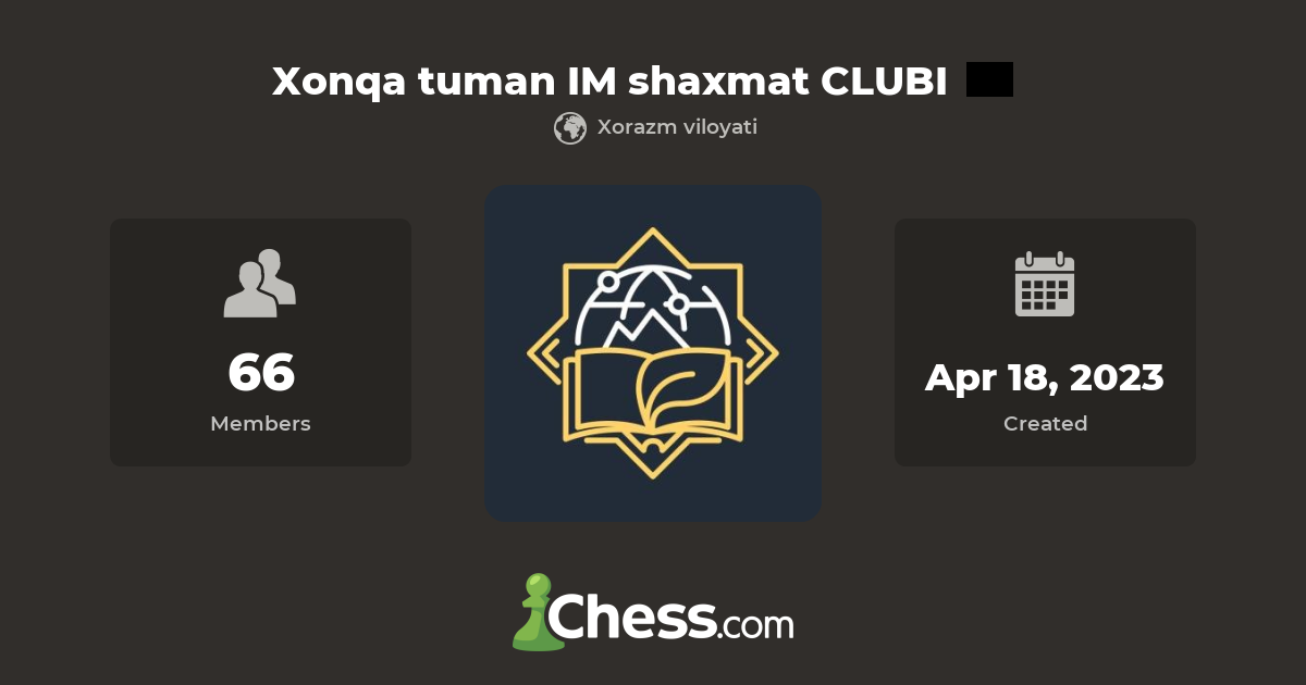 Xonqa tuman IM shaxmat CLUBI - Chess Club - Chess.com