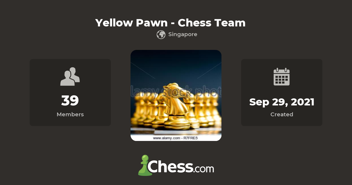 Yellow Pawn - Chess Team - Chess Club - Chess.com