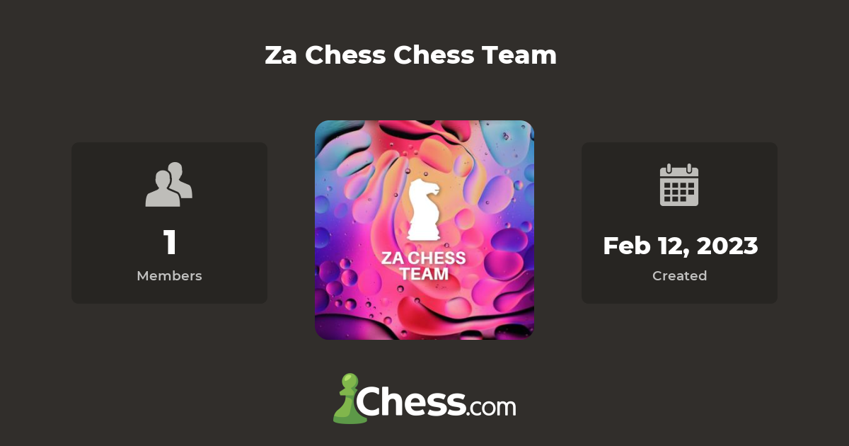 Za Chess Chess Team - Chess Club - Chess.com