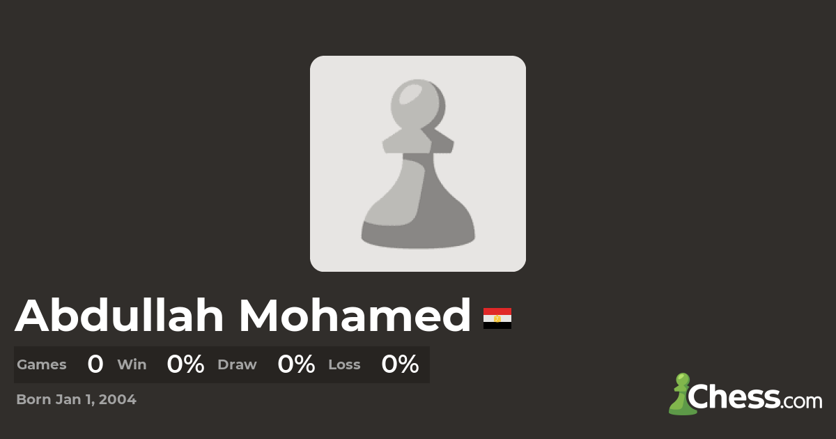 The Best Chess Games of Abdullah Mohamed - Chess.com