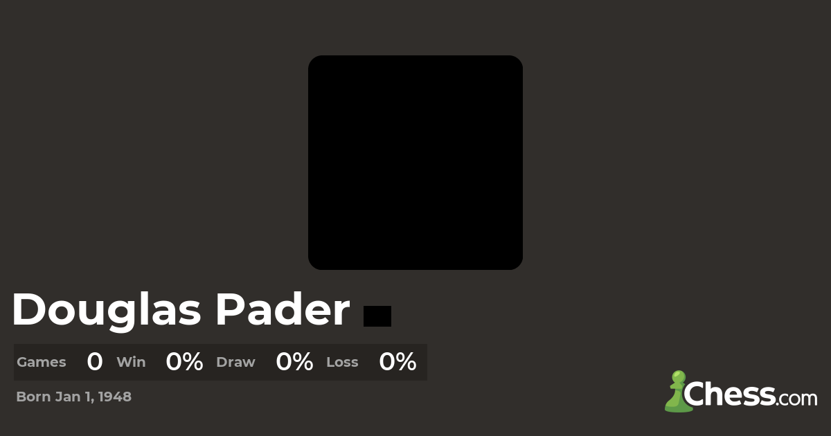 The Best Chess Games of Douglas Pader - Chess.com