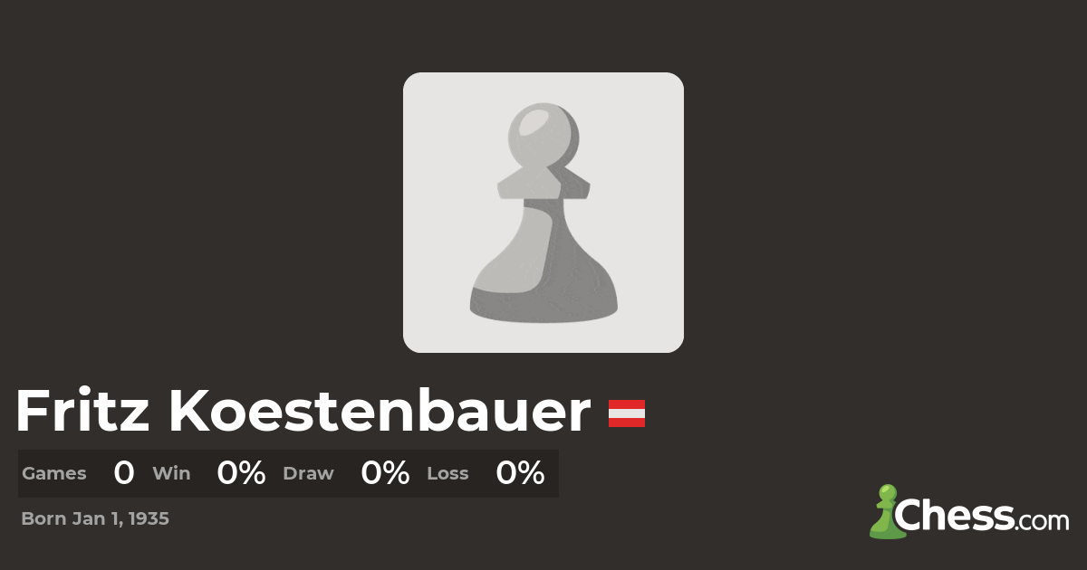 The Best Chess Games of Fritz Koestenbauer - Chess.com