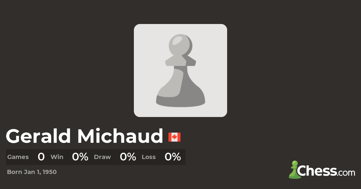 The Best Chess Games of Gerald Michaud - Chess.com