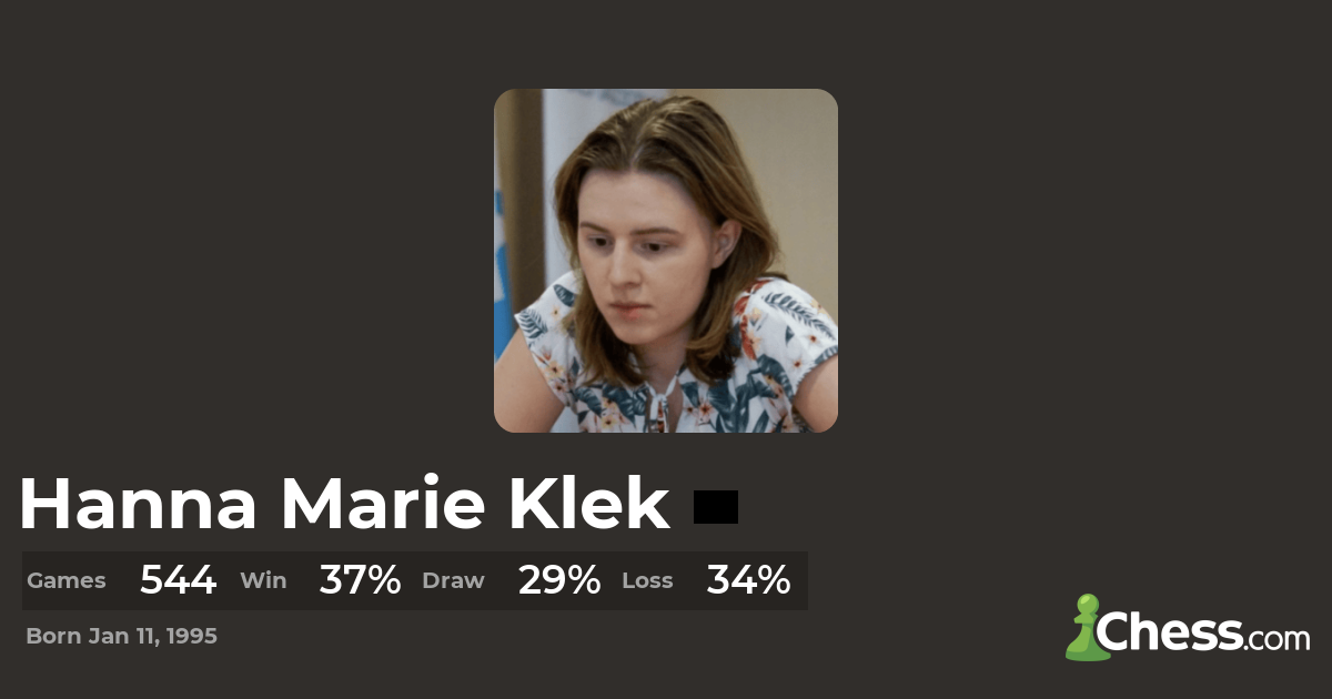 The Best Chess Games of Hanna Marie Klek - Chess.com