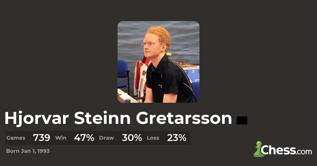 The Best Chess Games of Hjorvar Steinn Gretarsson - Chess.com