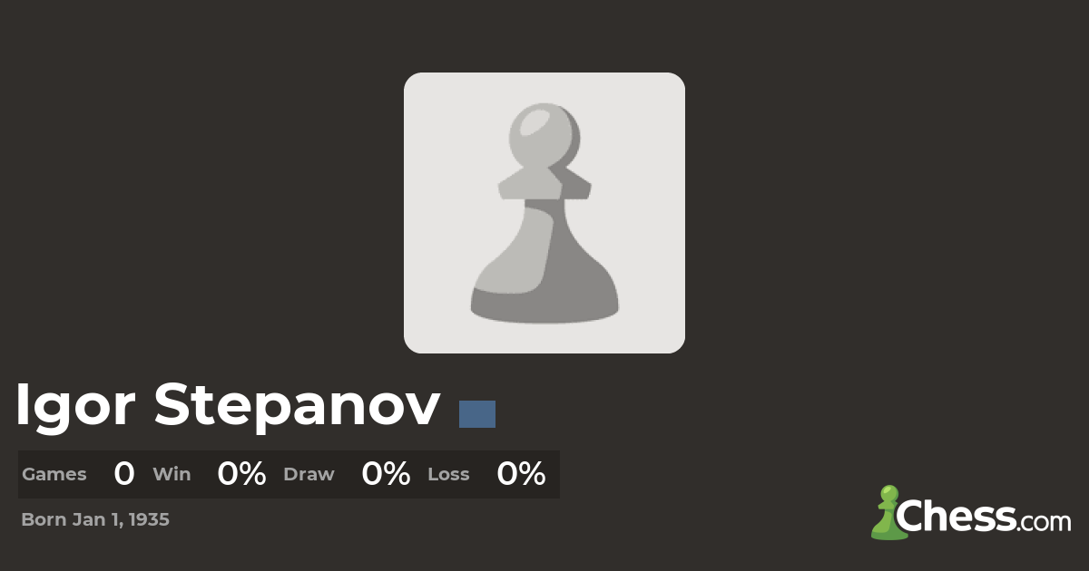 The Best Chess Games of Igor Stepanov - Chess.com
