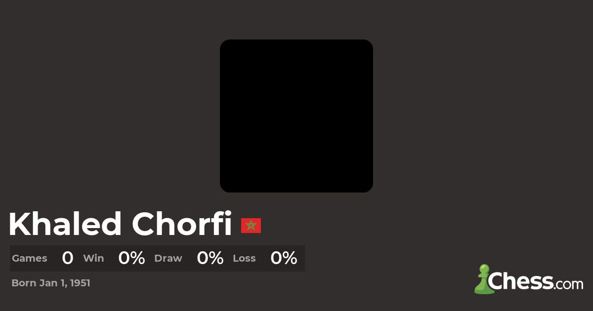 The Best Chess Games of Khaled Chorfi - Chess.com