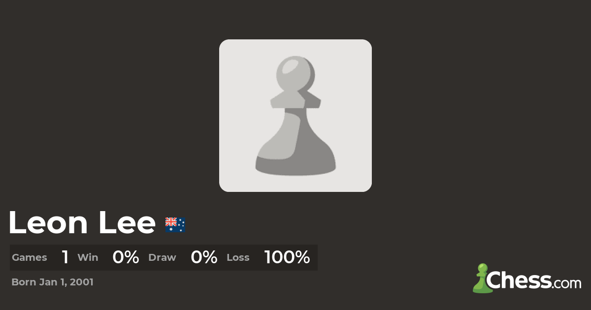 The Best Chess Games of Leon Lee - Chess.com