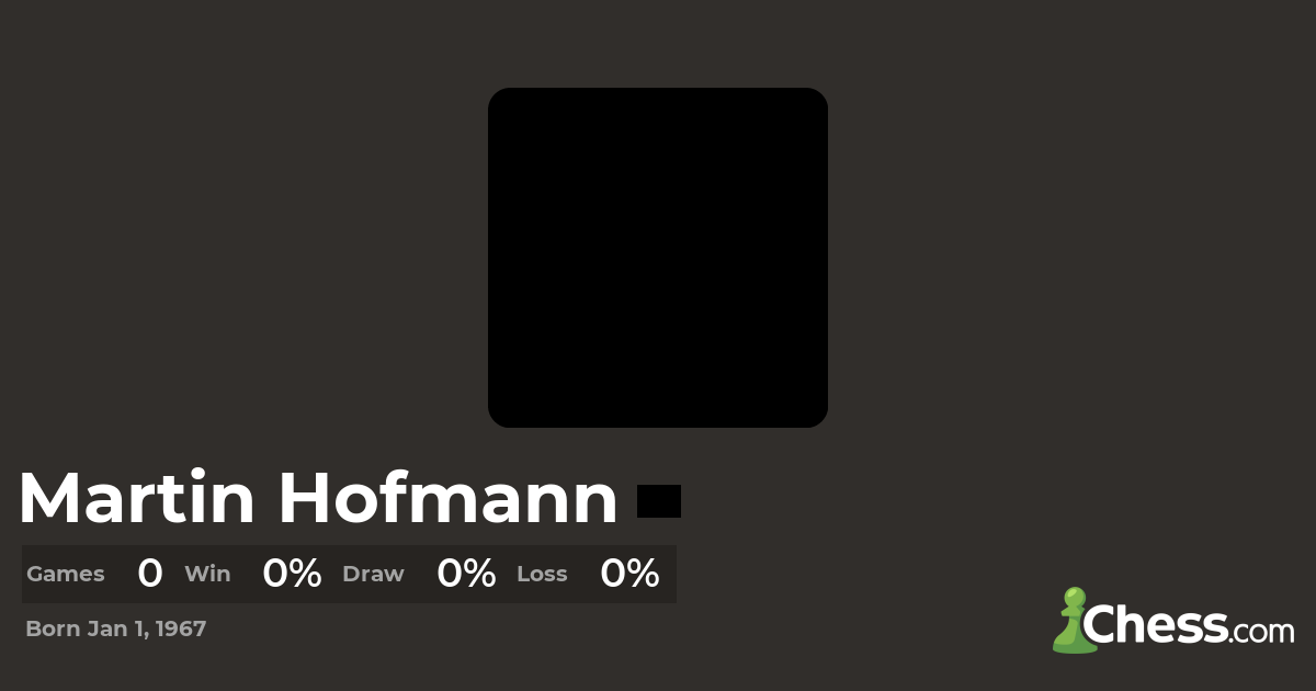 The Best Chess Games of Martin Hofmann - Chess.com