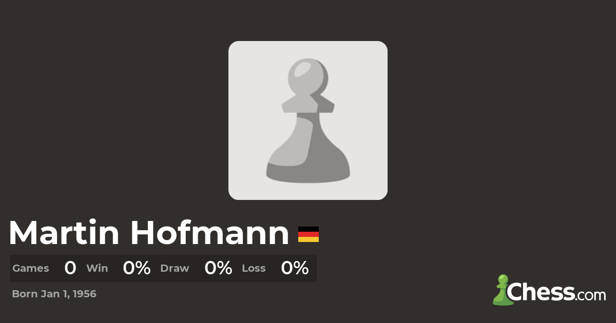 The Best Chess Games of Martin Hofmann - Chess.com