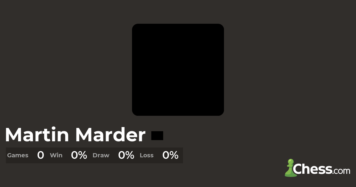 The Best Chess Games of Martin Marder - Chess.com