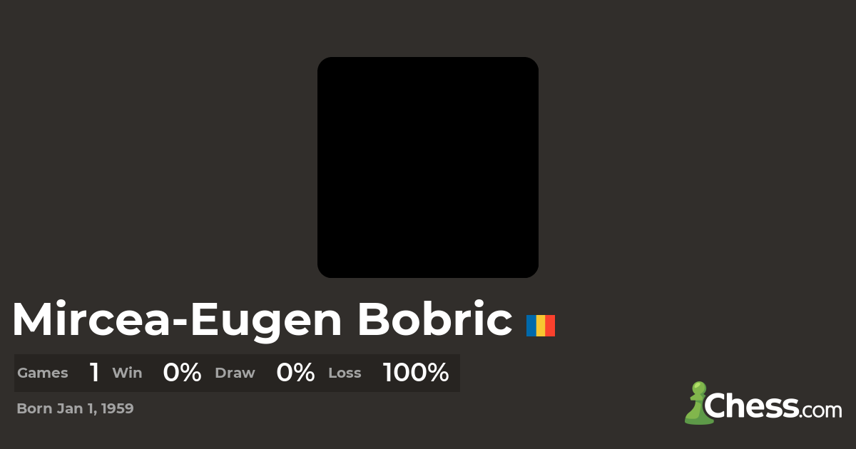 The Best Chess Games of Mircea-Eugen Bobric - Chess.com
