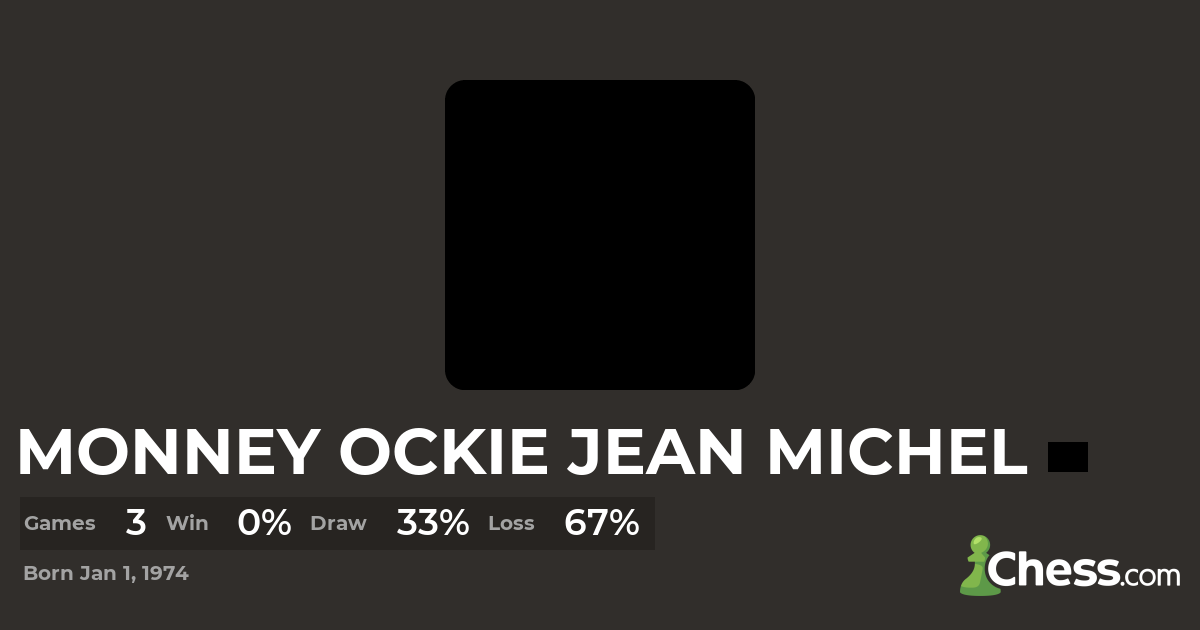 The Best Chess Games of MONNEY OCKIE JEAN MICHEL - Chess.com