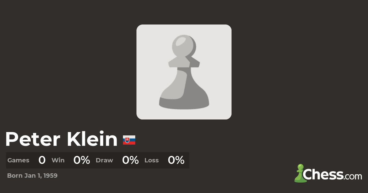 The Best Chess Games of Peter Klein - Chess.com
