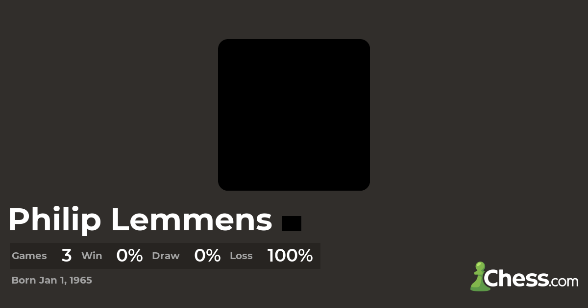 The Best Chess Games of Philip Lemmens - Chess.com