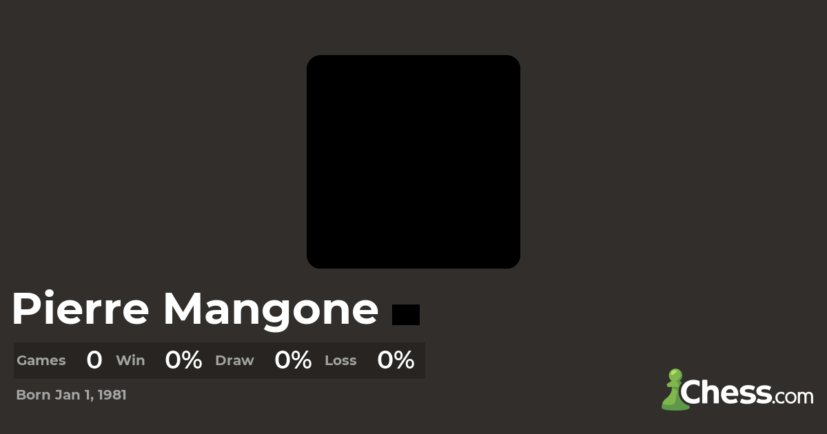 The Best Chess Games of Pierre Mangone - Chess.com