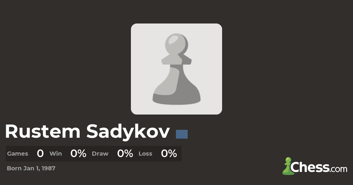 The Best Chess Games of Rustem Sadykov - Chess.com