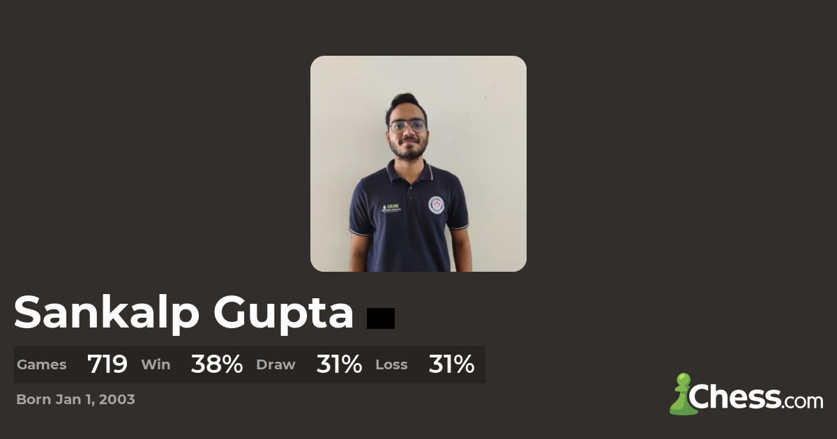 The Best Chess Games of Sankalp Gupta - Chess.com