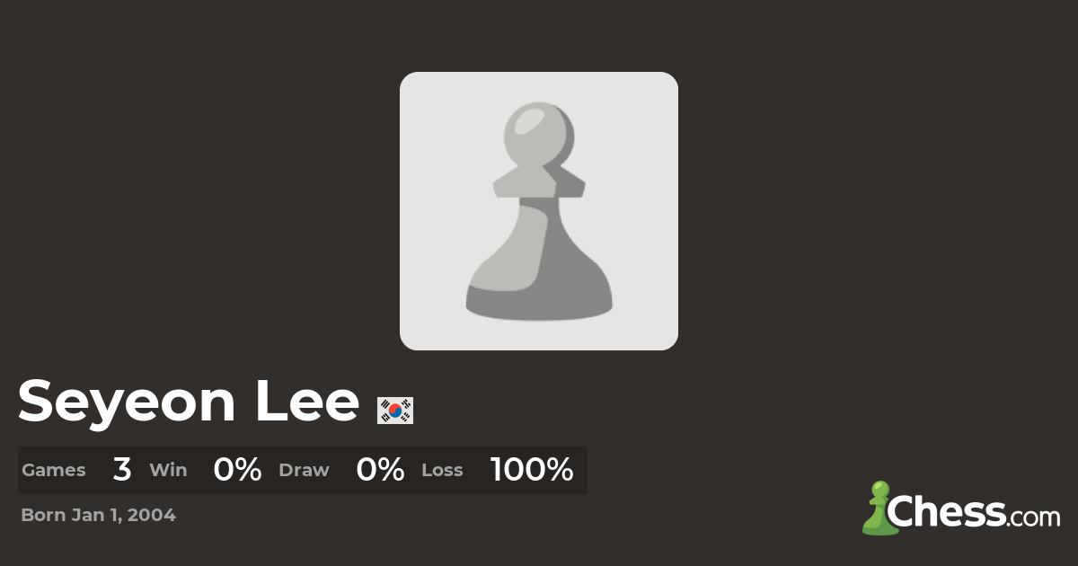 The Best Chess Games of Seyeon Lee - Chess.com