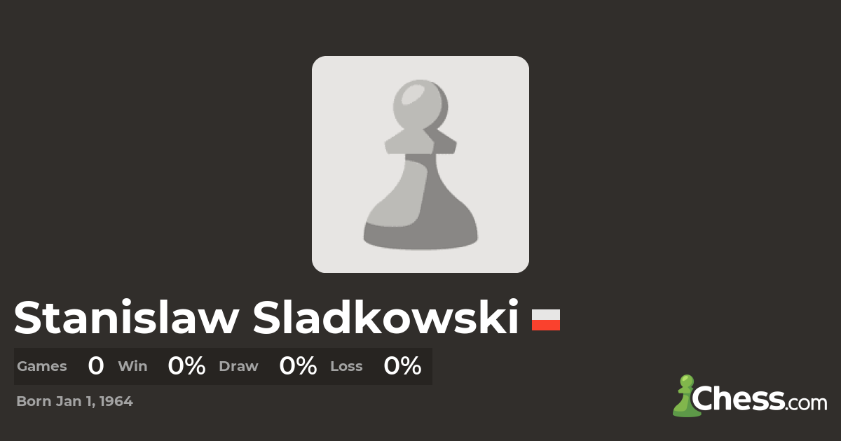 The Best Chess Games of Stanislaw Sladkowski - Chess.com
