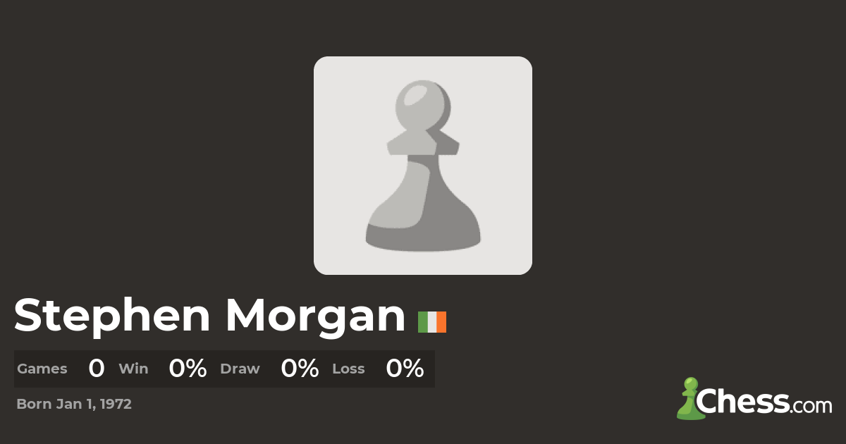 The Best Chess Games of Stephen Morgan - Chess.com