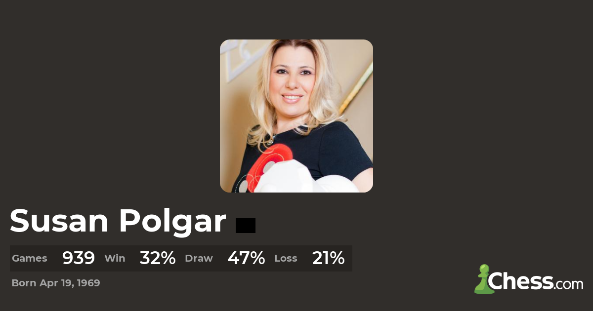 The Best Chess Games of Susan Polgar - Chess.com