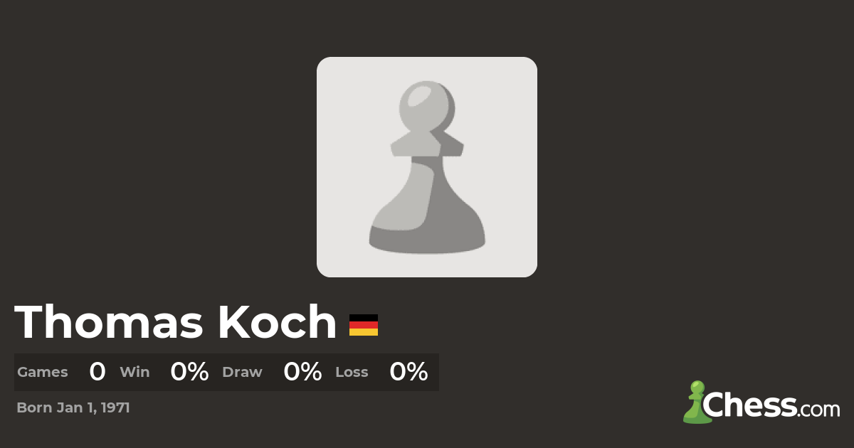 The Best Chess Games of Thomas Koch - Chess.com