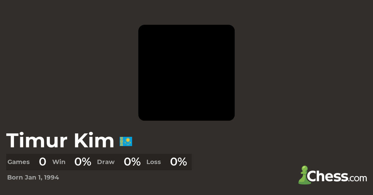 The Best Chess Games of Timur Kim - Chess.com