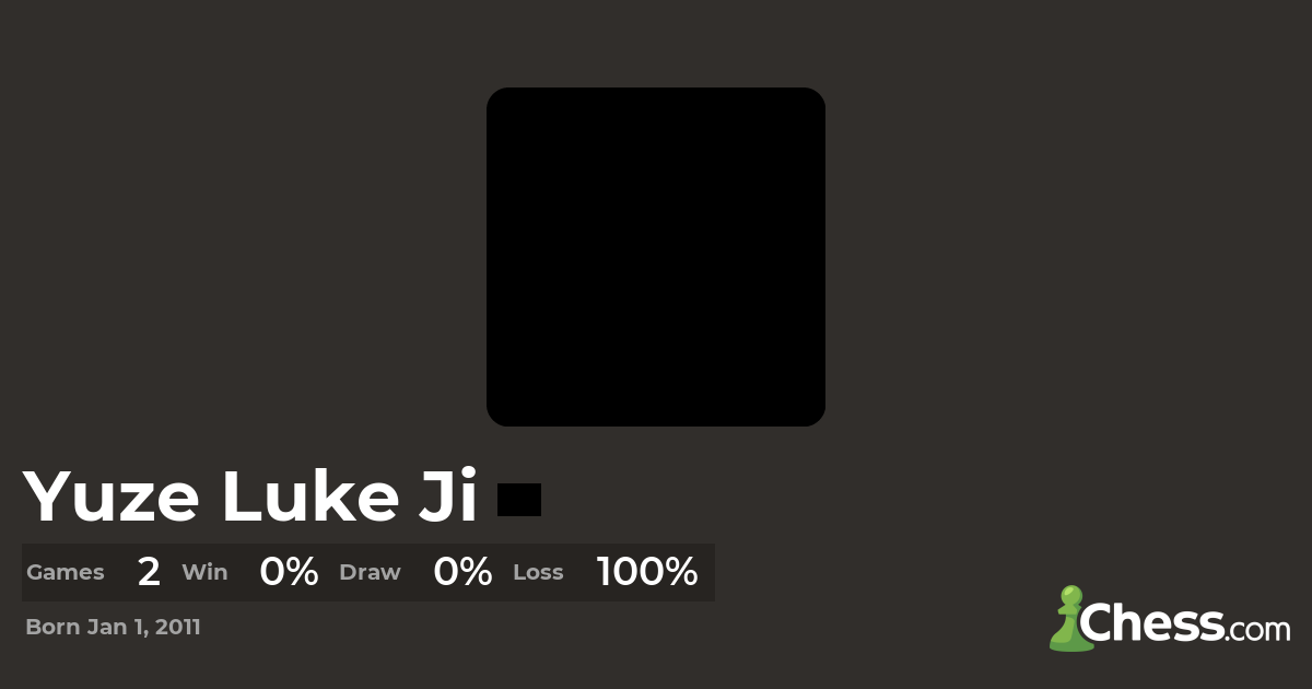 The Best Chess Games of Yuze Luke Ji - Chess.com