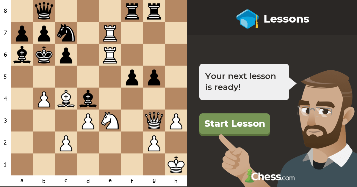 Pinning a defensive pawn | Chess Lessons - Chess.com