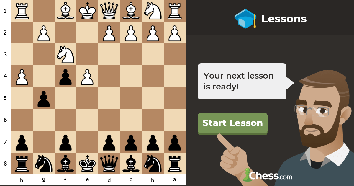 Learn The King's Gambit: Model Game | Chess Lessons - Chess.com