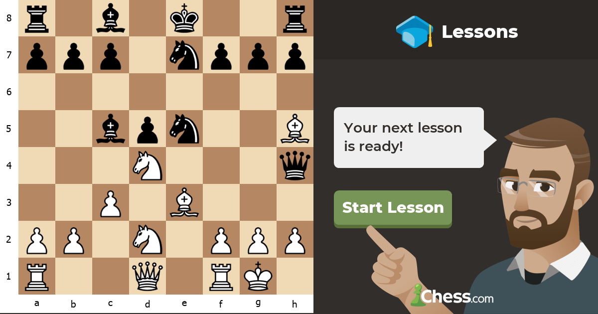 Learn The Scotch Game: Thematic Tactics | Chess Lessons - Chess.com