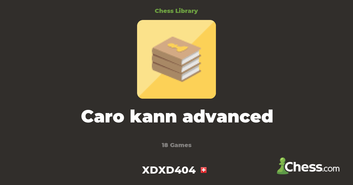 Caro kann advanced | Library - Chess.com Caro kann advanced | Library - Chess.com