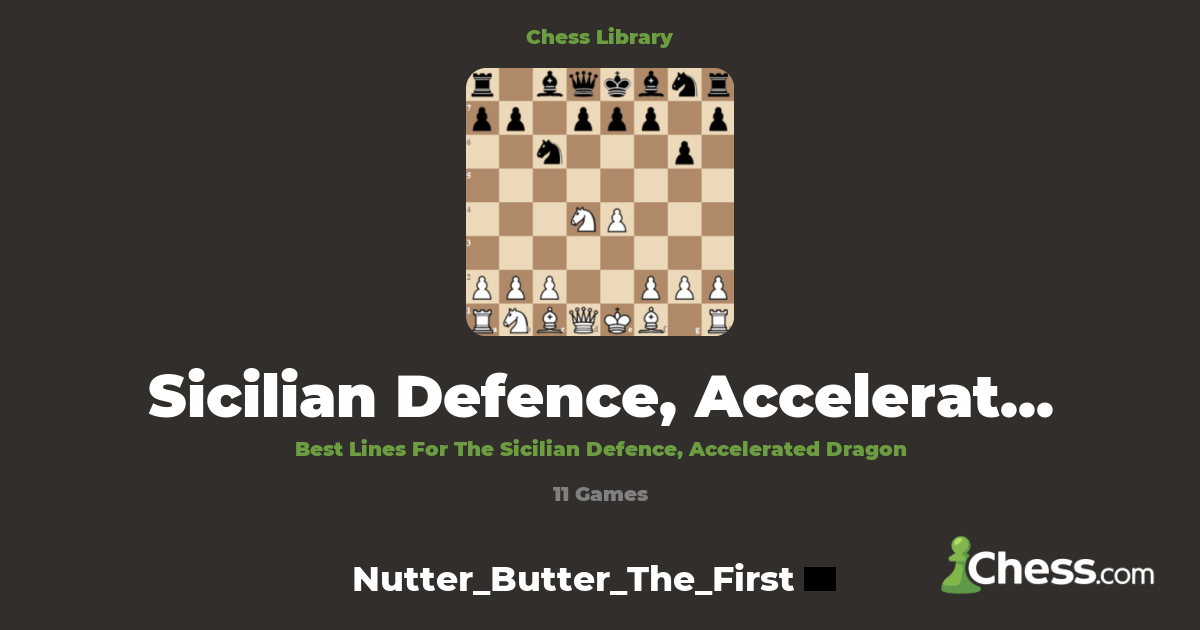 Sicilian Defence, Accelerated Dragon | ライブラリ - Chess.com