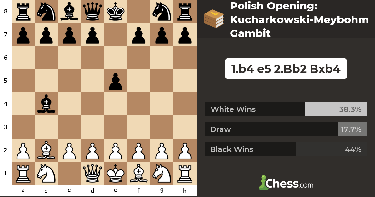 Polish Opening: Kucharkowski-Meybohm Gambit - Chess Openings - Chess.com
