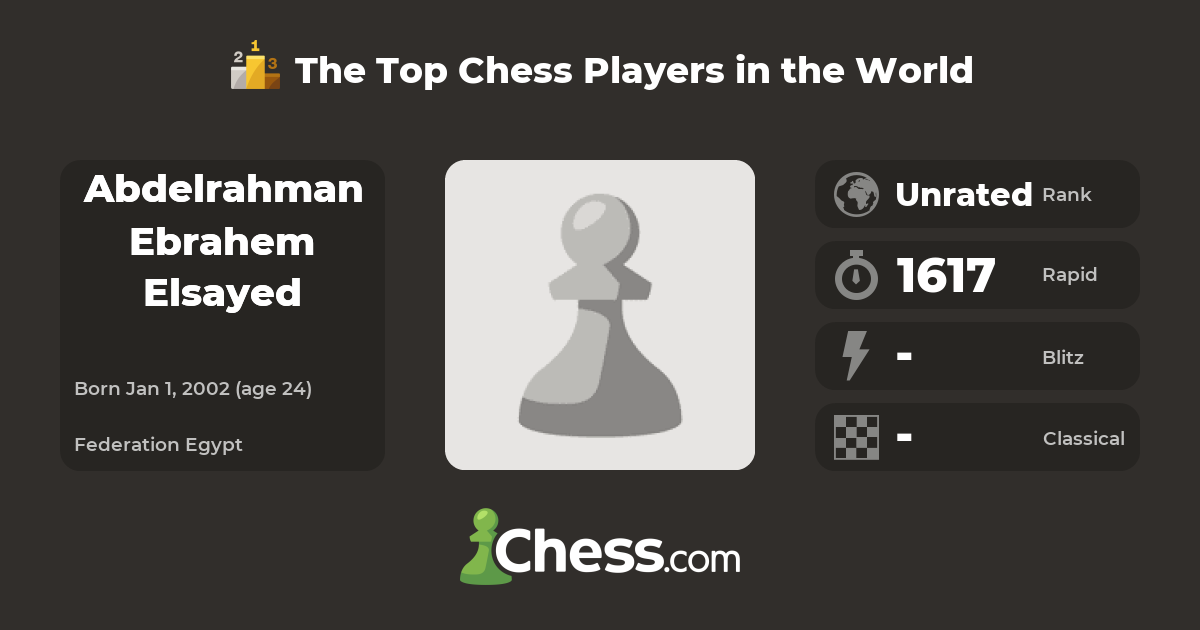 Abdelrahman Ebrahem Elsayed | Top Chess Players - Chess.com