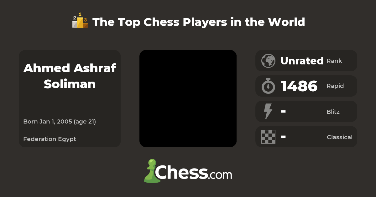 Ahmed Ashraf Soliman | Top Chess Players - Chess.com