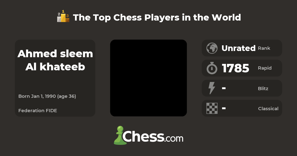 Ahmed sleem Al khateeb | Top Chess Players - Chess.com