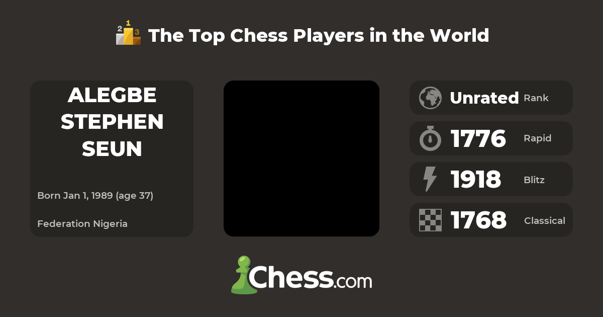 ALEGBE STEPHEN SEUN | Top Chess Players - Chess.com