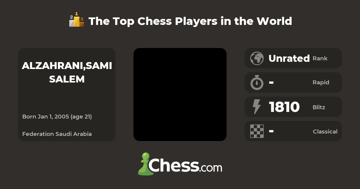 ALZAHRANI,SAMI SALEM | Top Chess Players - Chess.com