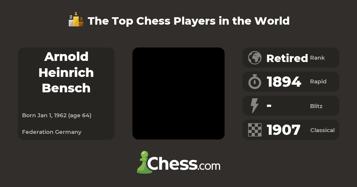 Arnold Heinrich Bensch | Top Chess Players - Chess.com