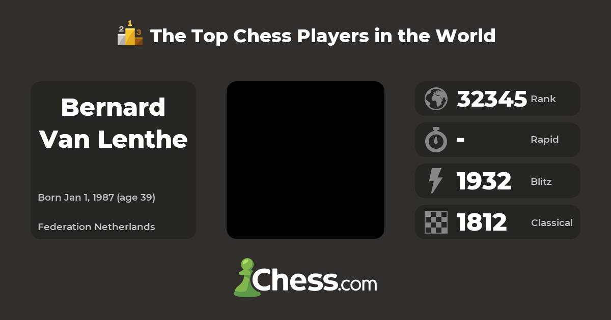 Bernard Van Lenthe | Top Chess Players - Chess.com