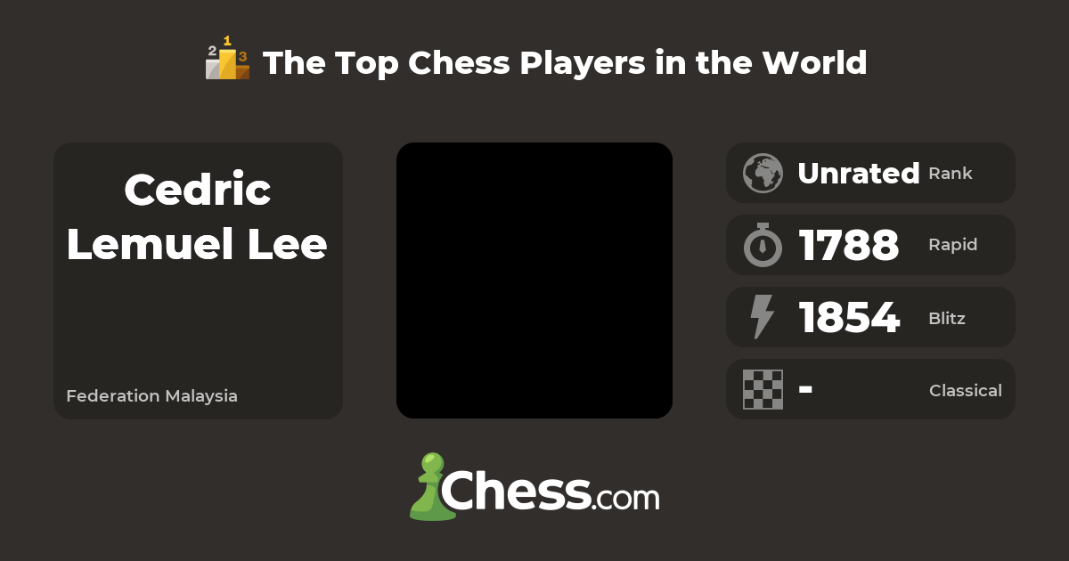 Cedric Lemuel Lee | Top Chess Players - Chess.com