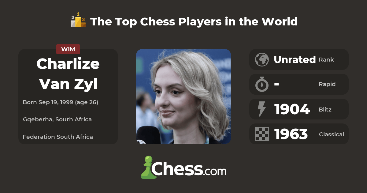 Charlize Van Zyl | Top Chess Players - Chess.com
