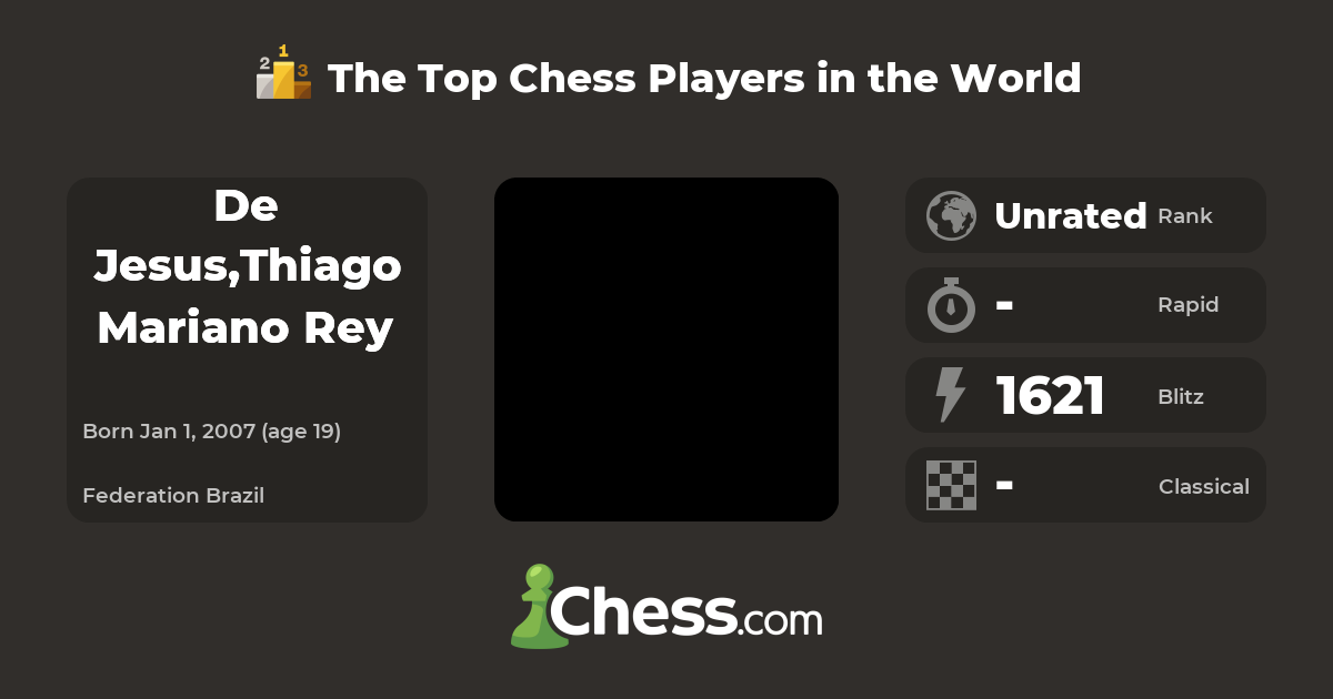 De Jesus,Thiago Mariano Rey | Top Chess Players - Chess.com